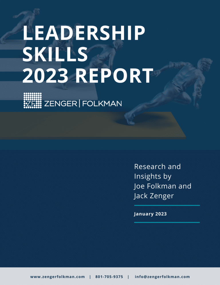 Leadership Skills 2023 Report - ZENGER FOLKMAN